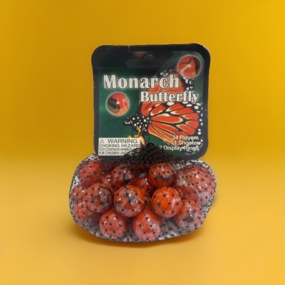 Mega Monarch Butterfly Marbles - Washington Bullion